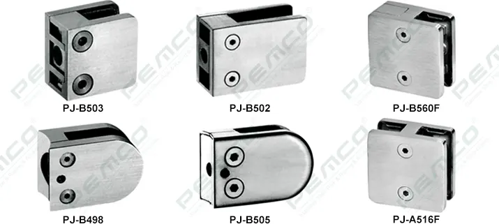 D Clamp Glass Railing | Best Selling Design